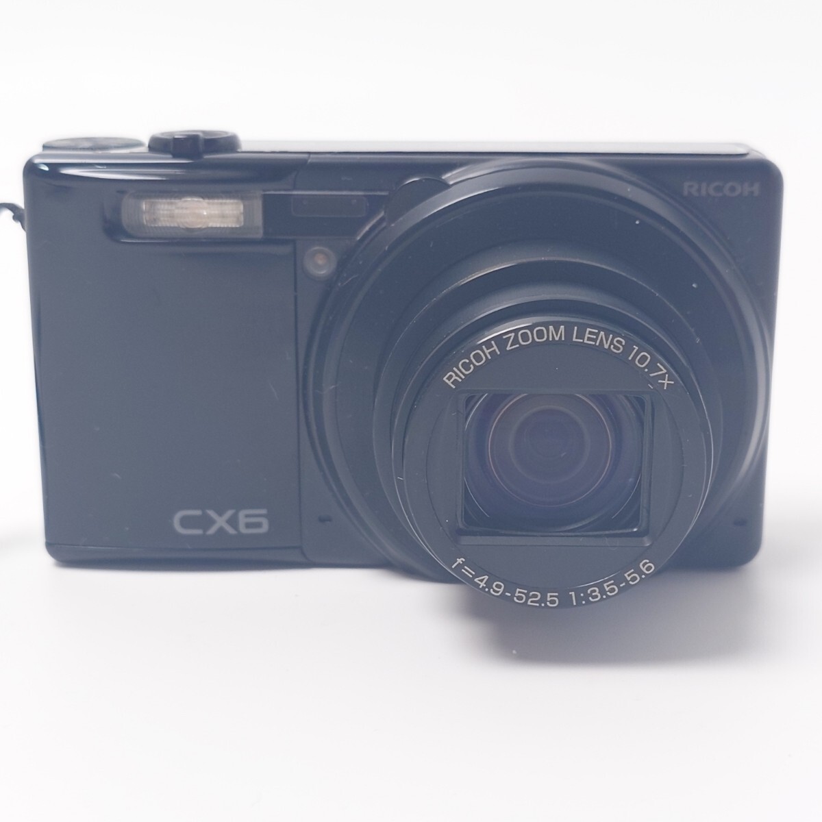 Yahoo!オークション - RICOH リコー CX6 ブラック 訳あり