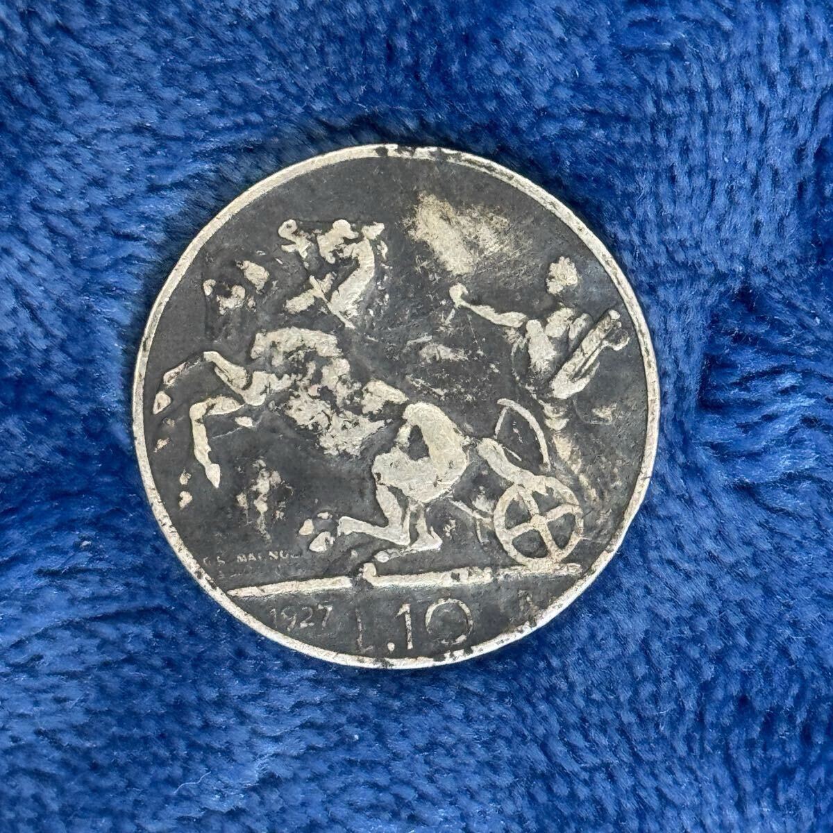 Yahoo!オークション - 10リラ ヴィットーリオ・エマヌエーレ3世 1枚 イ...