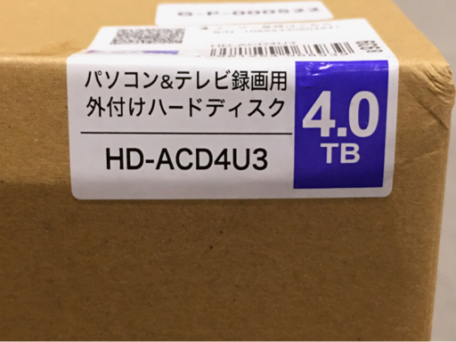 Yahoo!オークション - バッファロー HD-ACD4U3 CMR HDD採用 外付けハー...