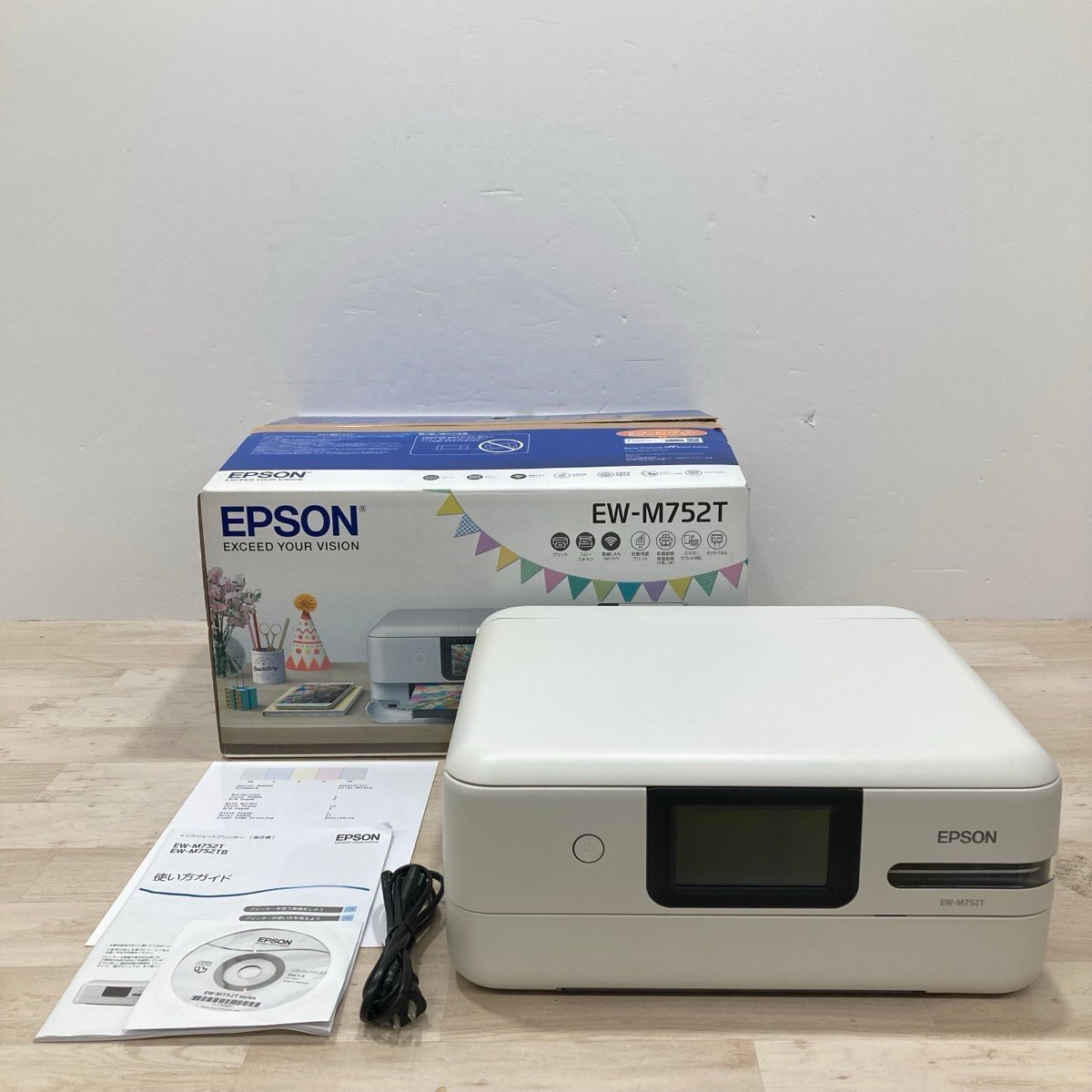Yahoo!オークション - EPSON EW-M752T White プリンター エプソン[D735...