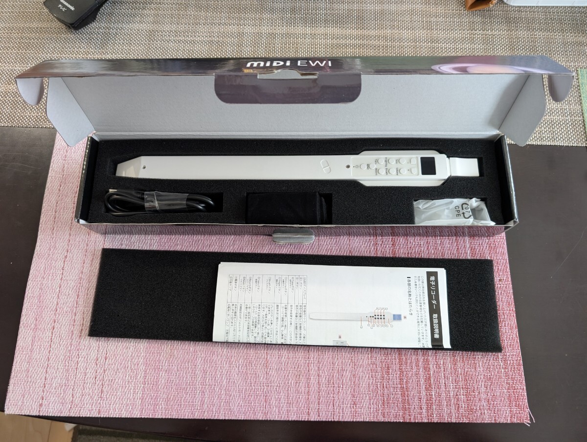 Yahoo!オークション - 新品 電子リコーダー midi EWI新品未使用 開封の...