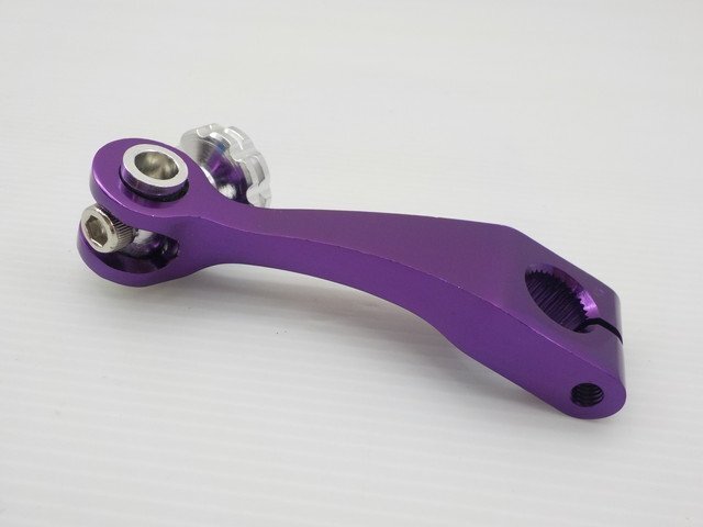 Yahoo!オークション - TH16 汎用アルミブレーキアーム（上引き）ストレ...