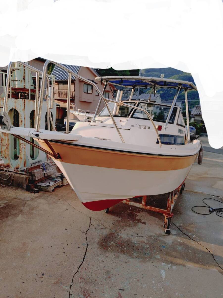 Yahoo!オークション - ヤマハ F22(AE8) 全長5.95m 幅2.13m 深さ0.95m ...