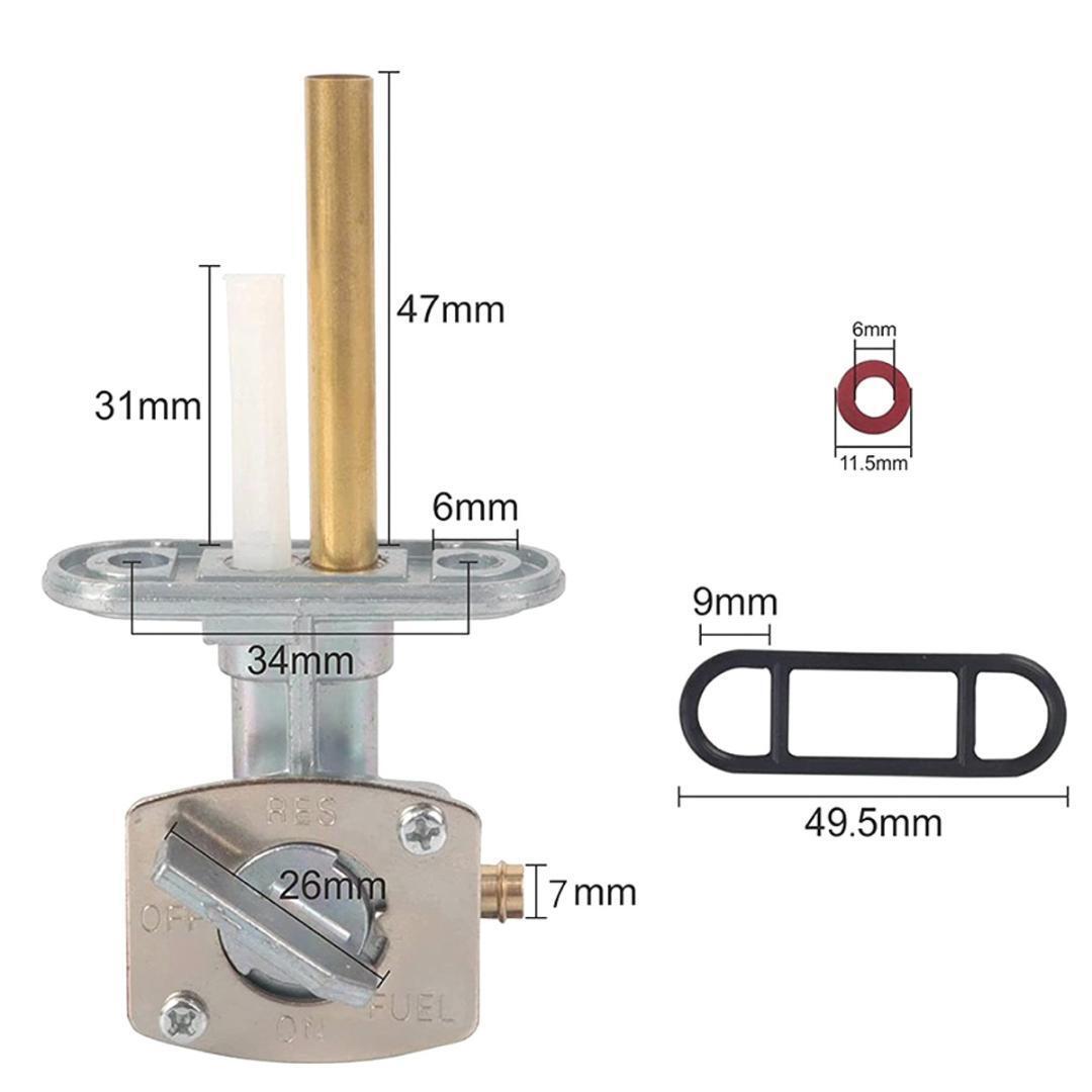 Yahoo!オークション - ゼファー400 カワサキ 燃料コック ON/OFF式 ZRX4...