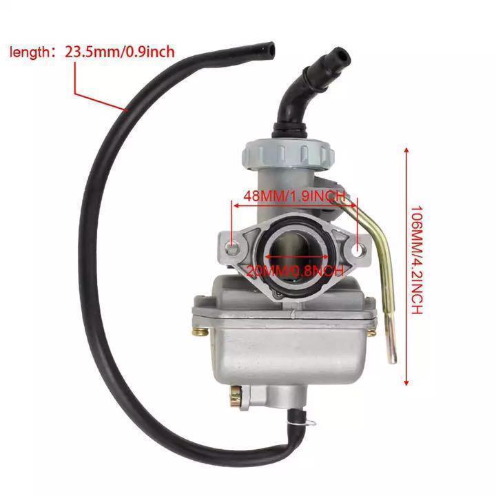 Yahoo!オークション - PC20 PZ20 キャブレターセット パワーフィルター...