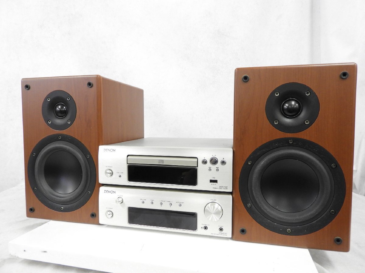 Yahoo!オークション - 【J】DENON SC-F107SG/DCD-F107/DRA-F107 システ...