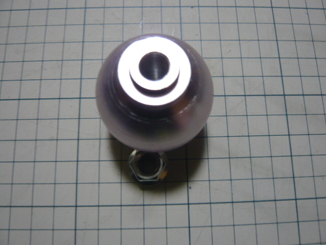 Yahoo!オークション - 送料無料 アルミシフトノブ5F用 M10-P1.5 シビ...