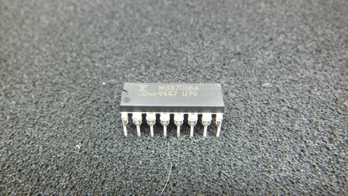 Yahoo!オークション - TS-790G or UT-10 富士通 PLL IC MB87006A DIP ...