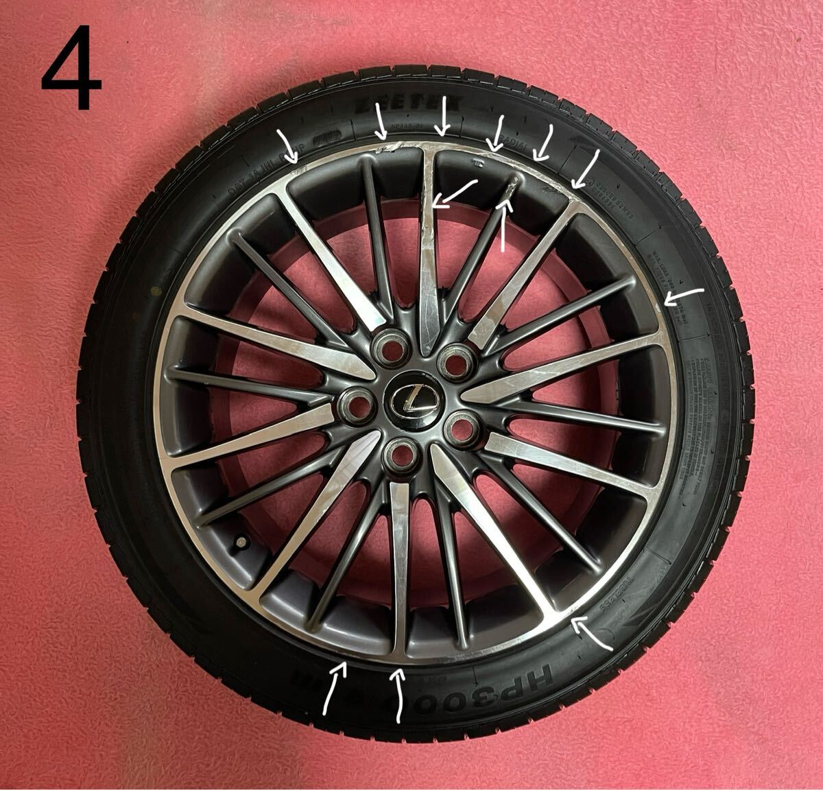 Yahoo!オークション - レクサスLSFスポーツ純正BBS LS600h LS460等