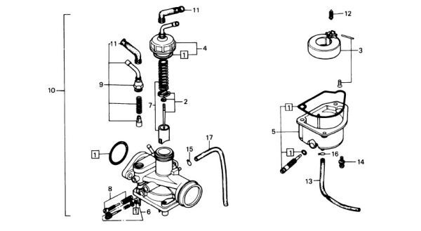 Yahoo!オークション - NC50 純正 フロートセット . ロードパル 新品 キ...