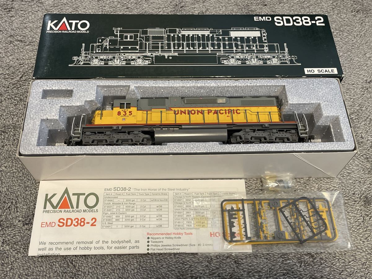 Yahoo!オークション - KATO SD38-2 Union Pacific #Y835 アメリカ型 HO...