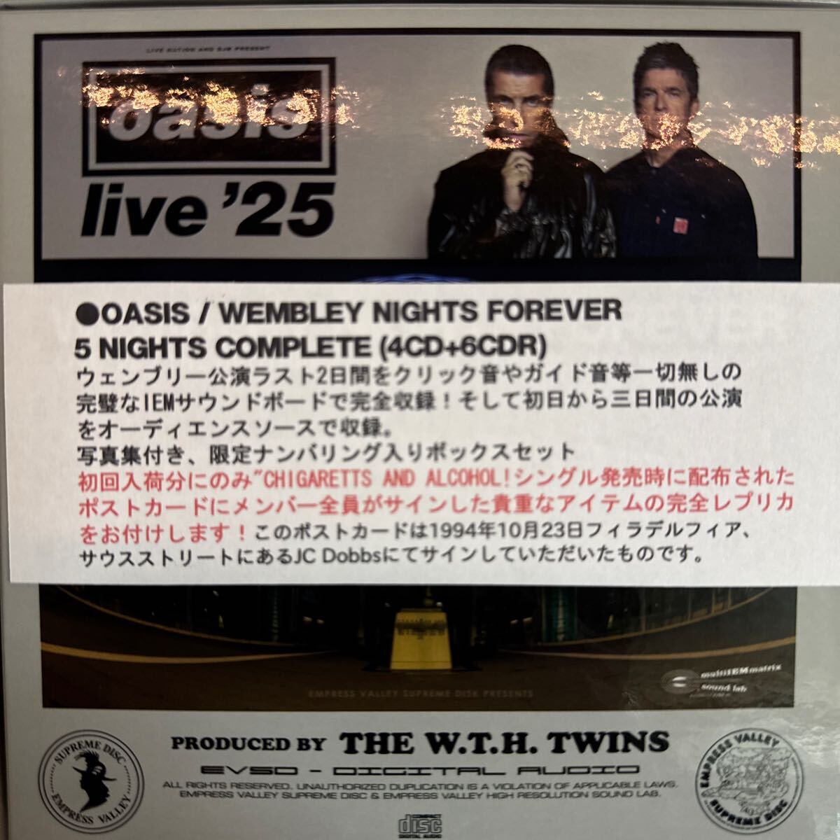 Yahoo!オークション - OASIS / WEMBLEY NIGHTS FOREVER「ウェンブリー...