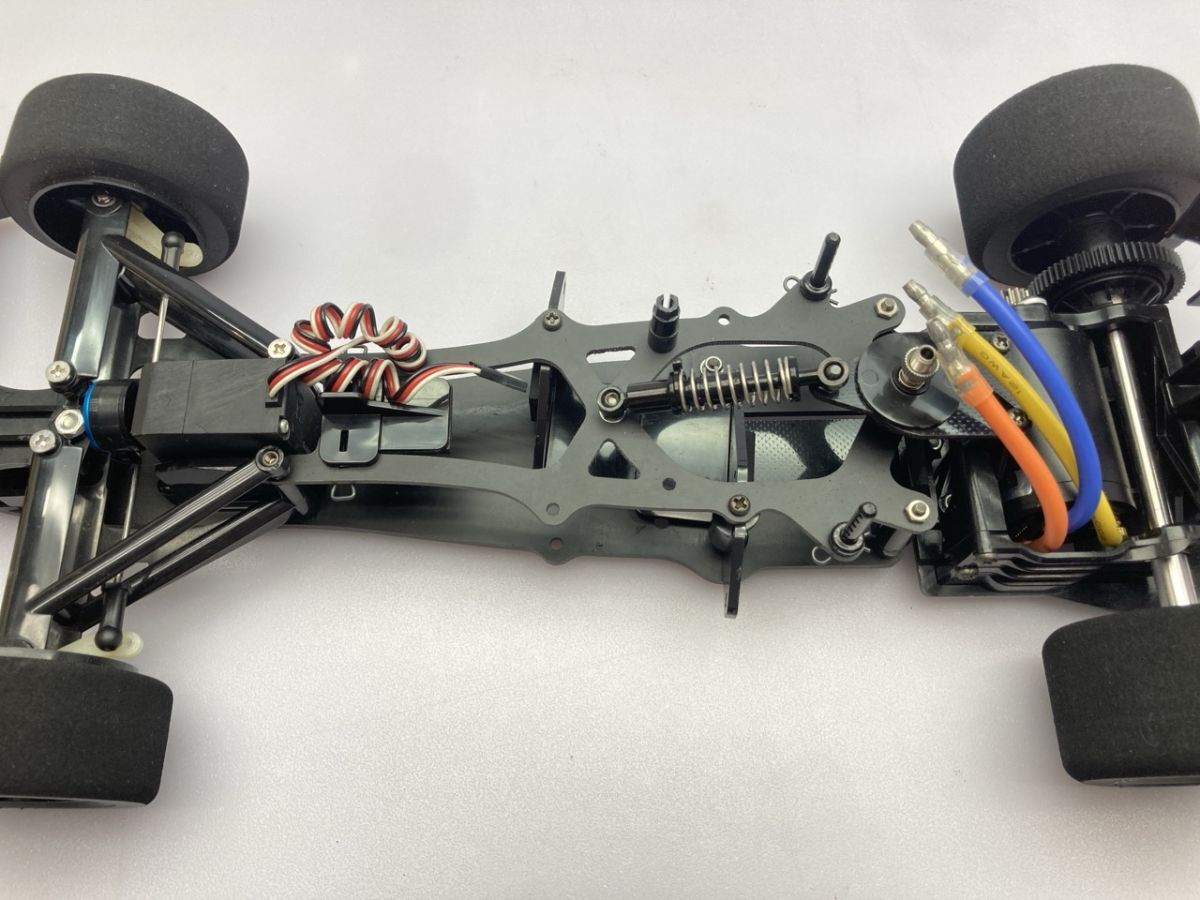 タミヤ 1/10 電動RC F104 X1 シャーシ ボディ メカ搭載 完成品 現状渡し /ジャンク 50-4085(中古)のオークション落札情報