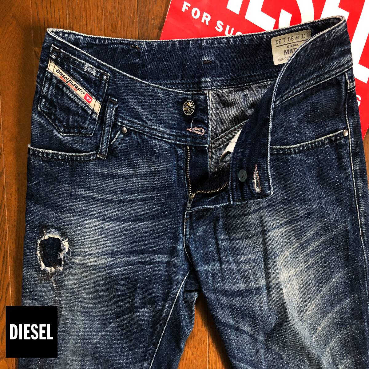 W84 レア DIESEL ディーゼル ハードブリーチ MATIC 30周年記念デニム デニムパンツ メンズ スキニー 即納 55dsl y2k 1384(W30)｜売買されたオークション情報 ...