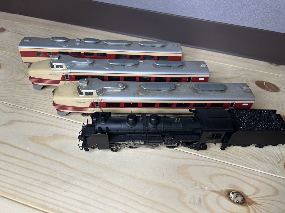 Yahoo!オークション - HOゲージ 鉄道模型 蒸気機関車 C5417 国鉄キハ18...