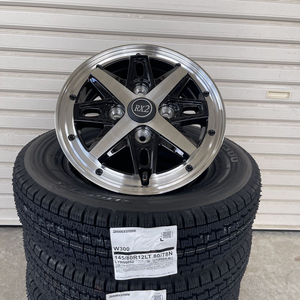 Yahoo!オークション - 《フェニーチェRX2》145/80R12ブリヂストンW300 ...