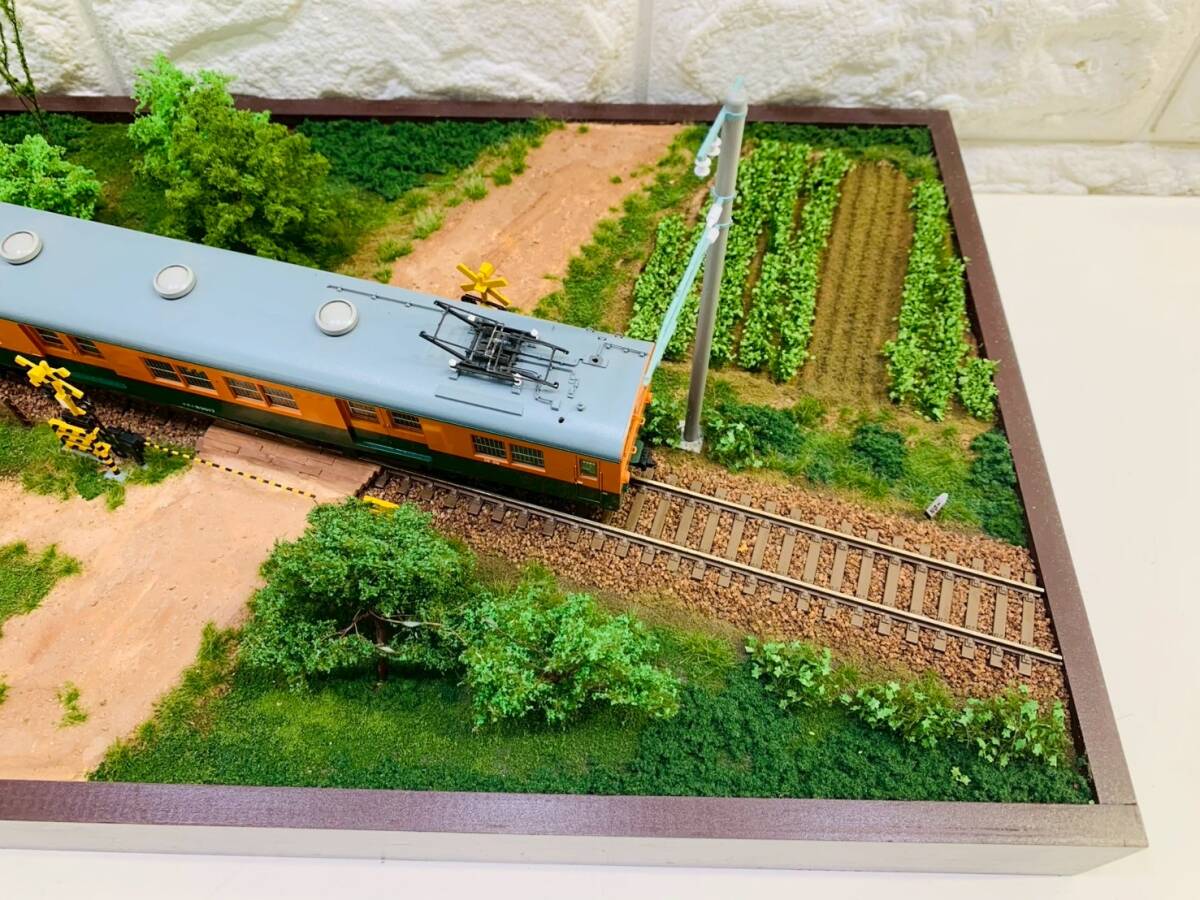 Yahoo!オークション - 473A 1円～ 鉄道ジオラマ 鉄道模型 田舎の風景 ...
