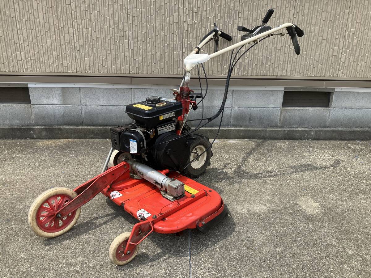 Yahoo!オークション - 引取限定 オーレック ウイングモア WM60 自走式 ...