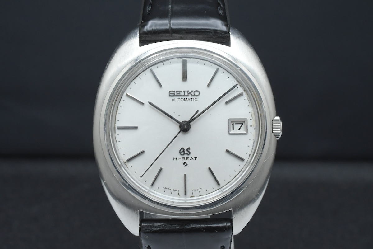 Yahoo!オークション - 箱付 SEIKO 56GS HI-BEAT Ref 5645-7000 グラン...