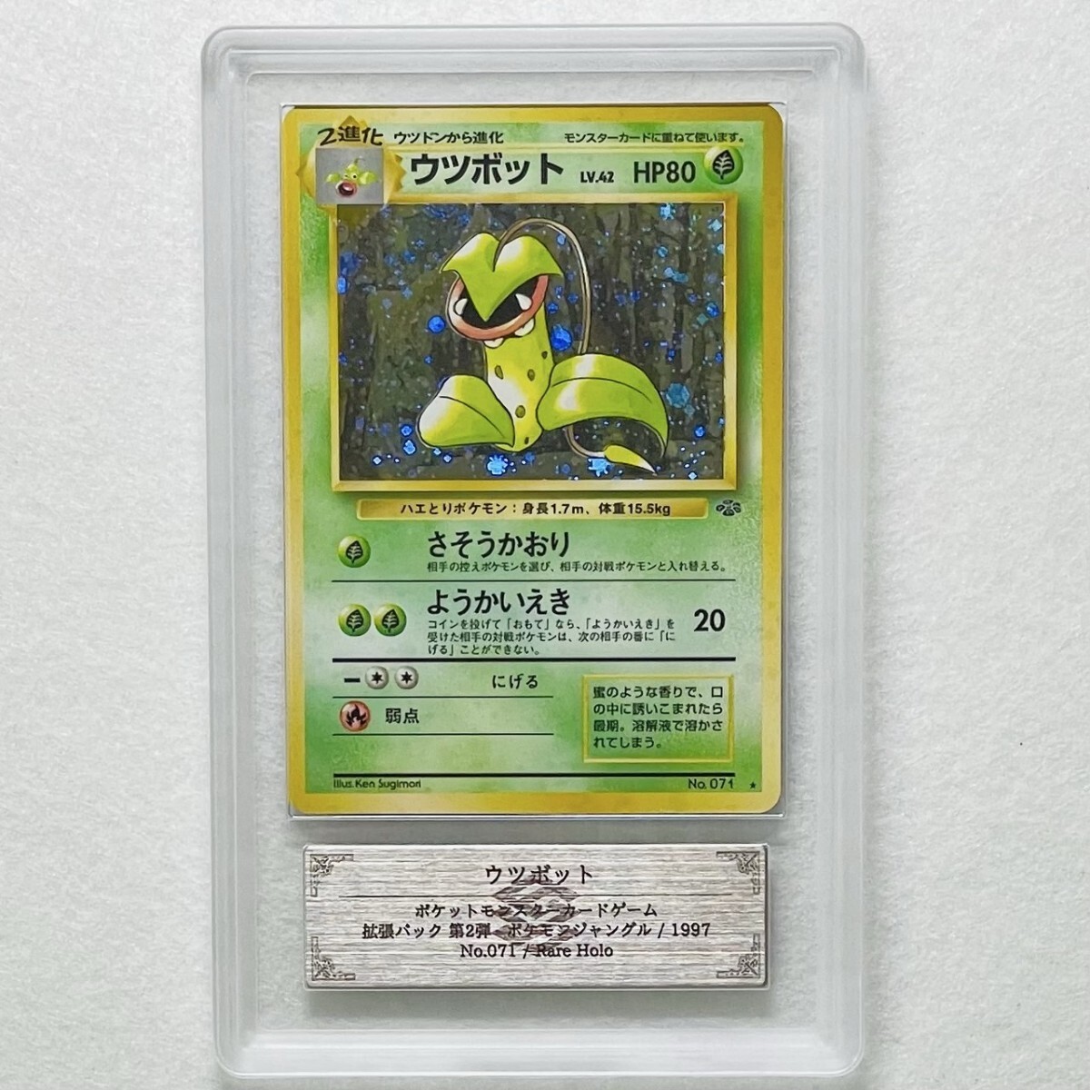 Yahoo!オークション - 【ARS9】美品 ウツボット Victreebel キラ ホロ ...