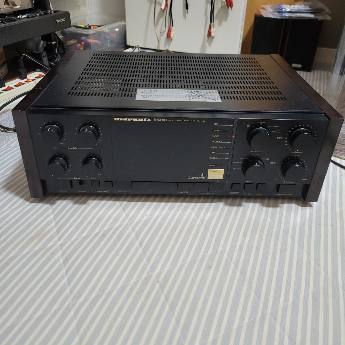 Yahoo!オークション - 即決 Marantz PM-74D プリメインアンプ