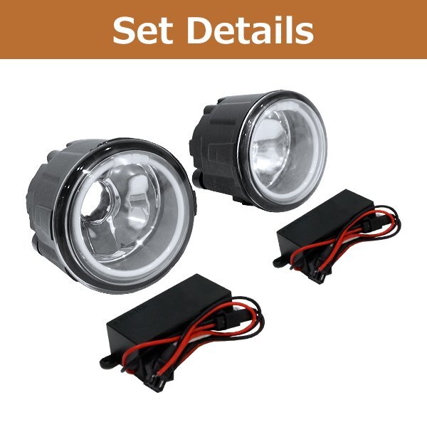 Yahoo!オークション - 純正同形状 CCFL イカリング プロジェクター フ...