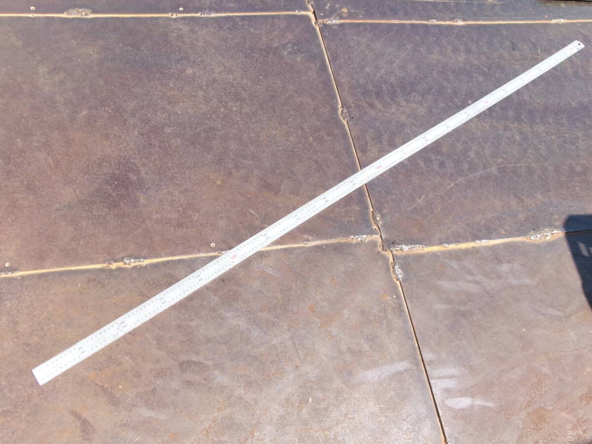 Yahoo!オークション - シンワ 直尺シルバー 定規 13064 JIS 1級 2000mm...