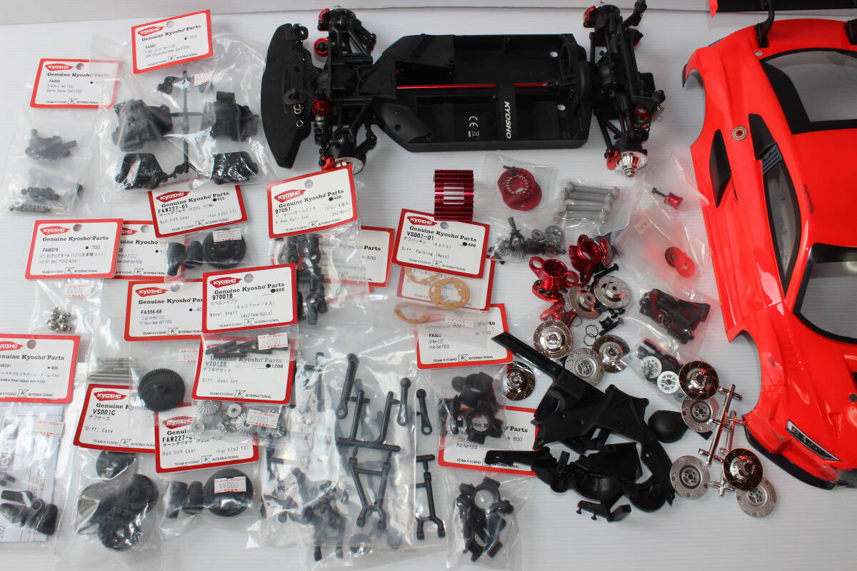 Yahoo!オークション - 京商フェザーFAZER-Mk2 パーツ多数付きです KYOS...