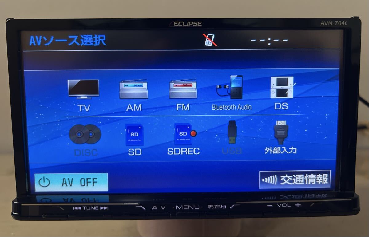 Yahoo!オークション - イクリプス ECLIPSE AVN-Z04i メモリーナビ CD/...
