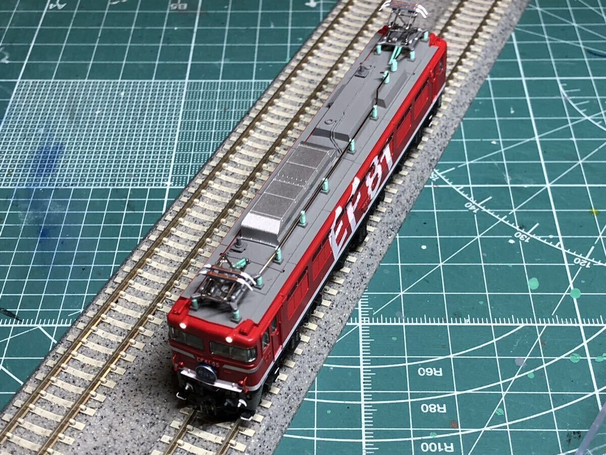 Yahoo!オークション - KATO 3066-F EF81 95 レインボー塗装機 新品加工...