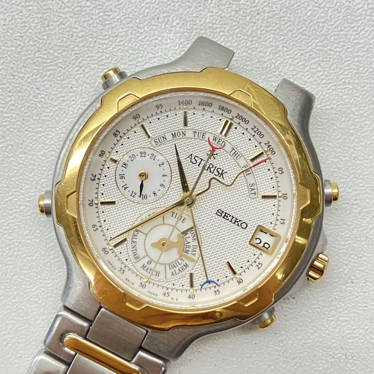 Yahoo!オークション - J004-I77-31-3 SEIKO セイコー メンズ腕時計 AST...