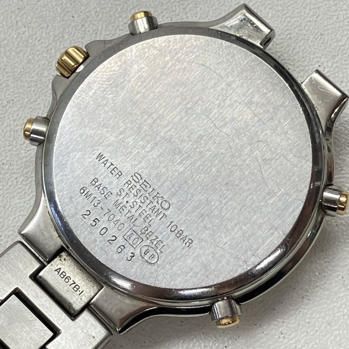 Yahoo!オークション - J004-I77-31-3 SEIKO セイコー メンズ腕時計 AST...