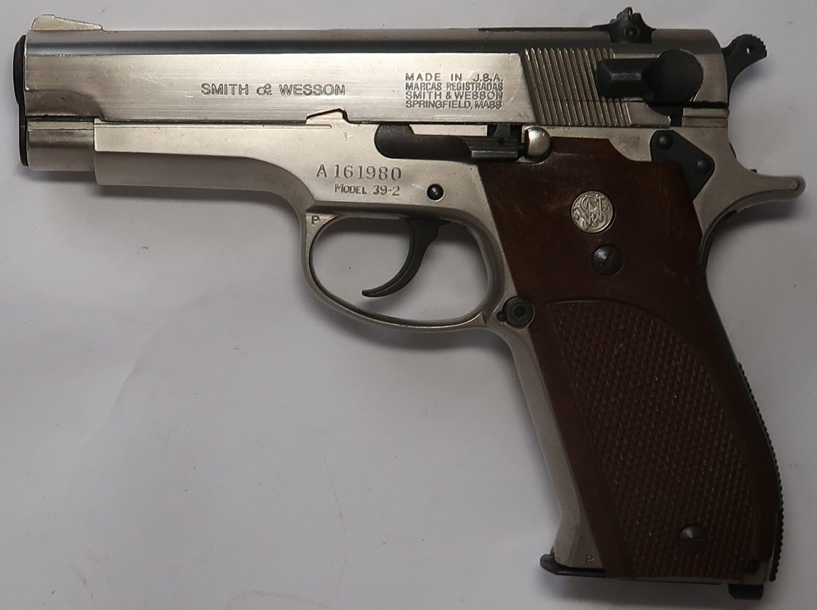 Yahoo!オークション - マルシン S&W M39 ABSモデルガン 中古 破損あり