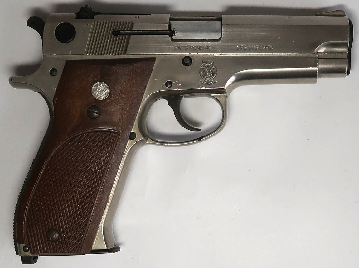 Yahoo!オークション - マルシン S&W M39 ABSモデルガン 中古 破損あり