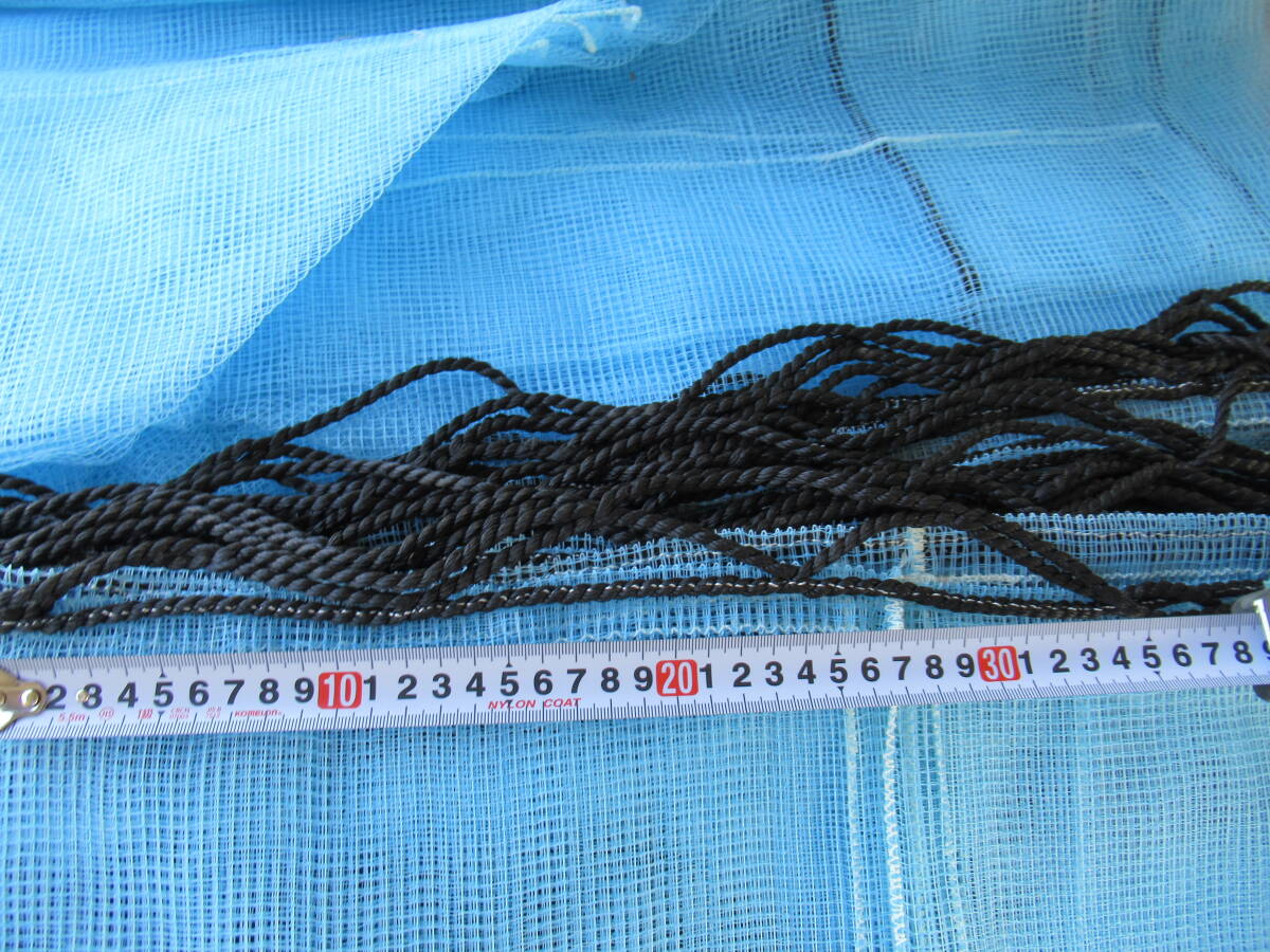 Yahoo!オークション - 未使用 生簀網 Nブルー 44-120 4m×4m×2.5m 網...
