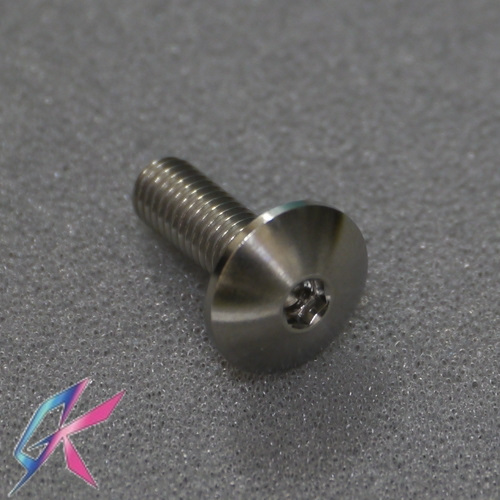 Yahoo!オークション - 64チタンボルト ボタンヘッドM5x15 (低頭12mm)