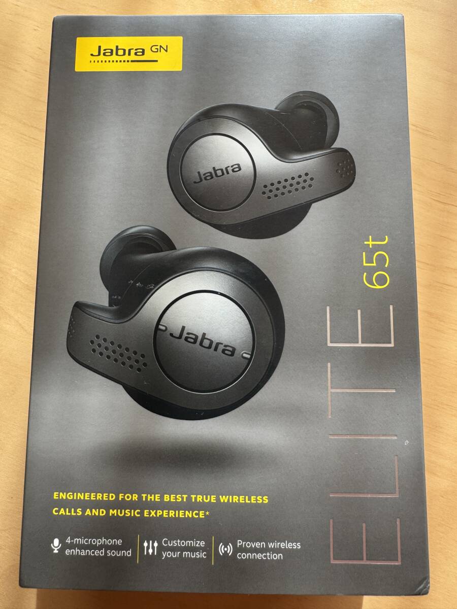 Yahoo!オークション - 完全ワイヤレスイヤホン Jabra ELITE 65t Titani...