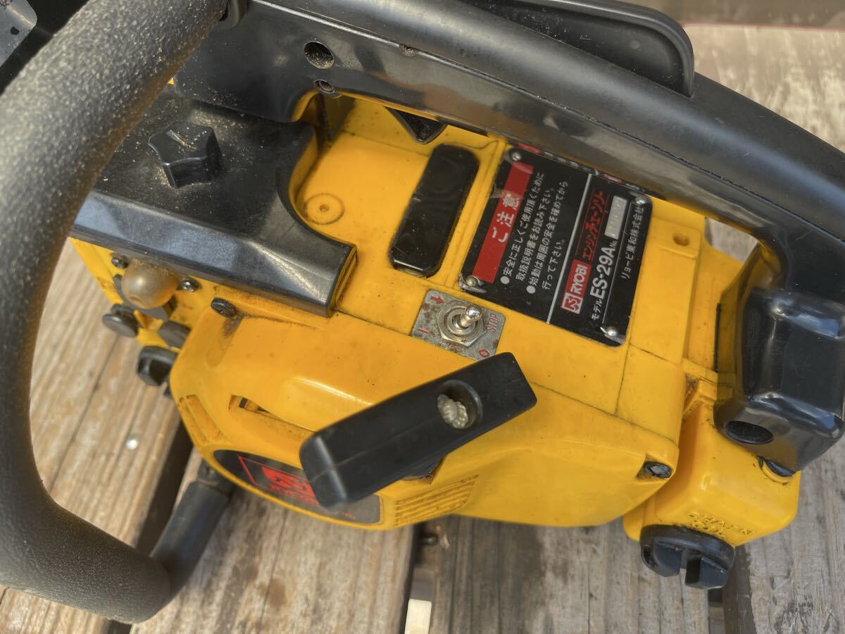 Yahoo!オークション - リョービ エンジンチェーンソー ES-29A