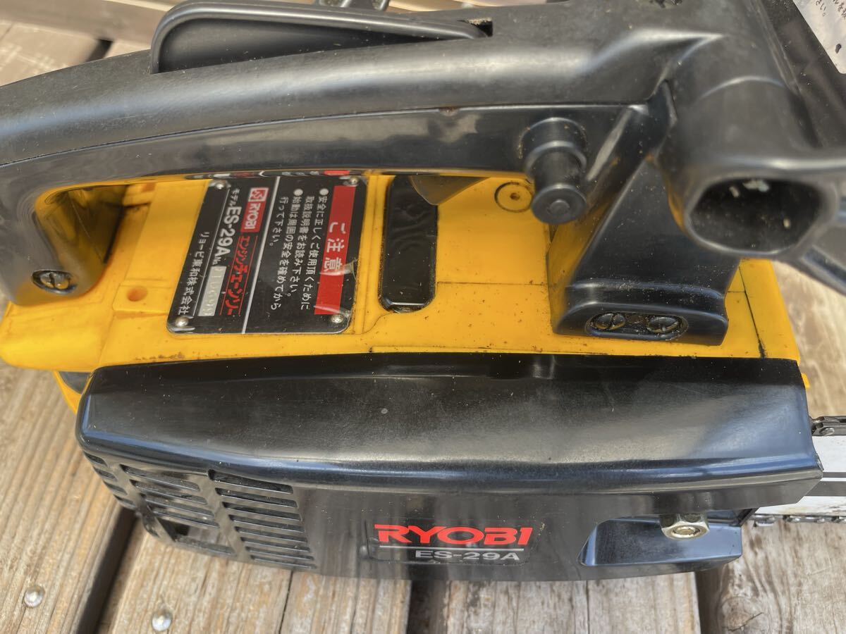 Yahoo!オークション - リョービ エンジンチェーンソー ES-29A