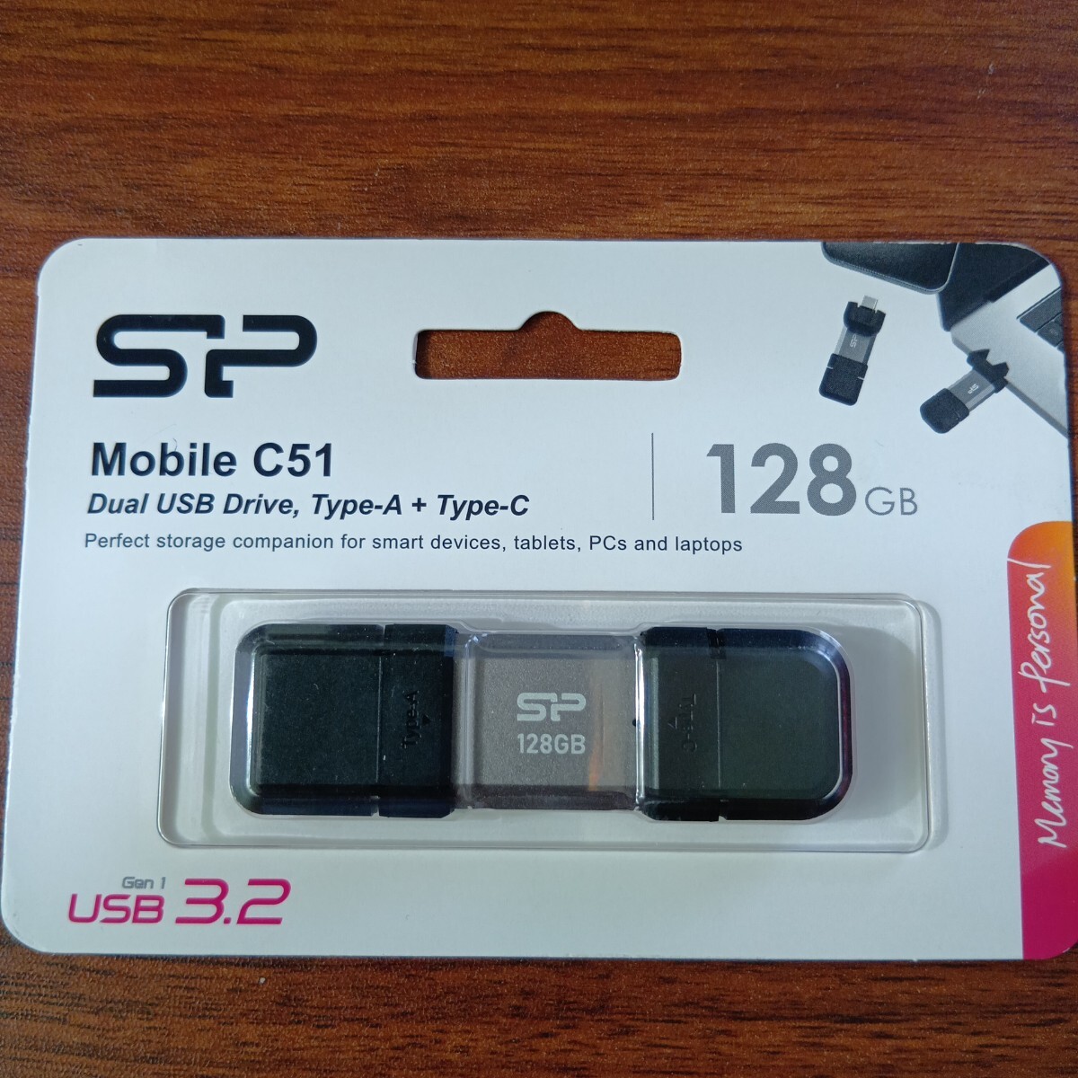 Yahoo!オークション - USBメモリ Mobile C51 128GBSP128GBUC3C51V1S