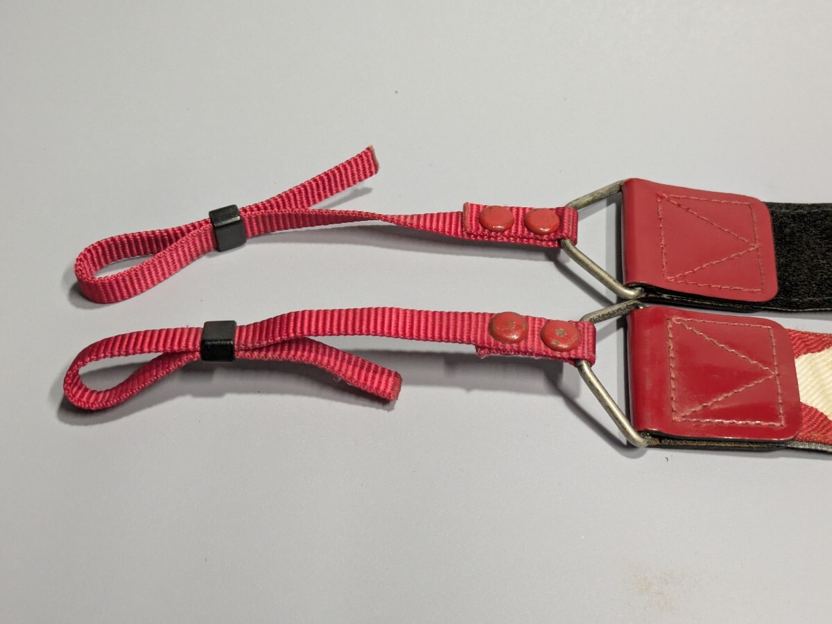 Yahoo!オークション - Canon キヤノン 赤白 ストラップCPE