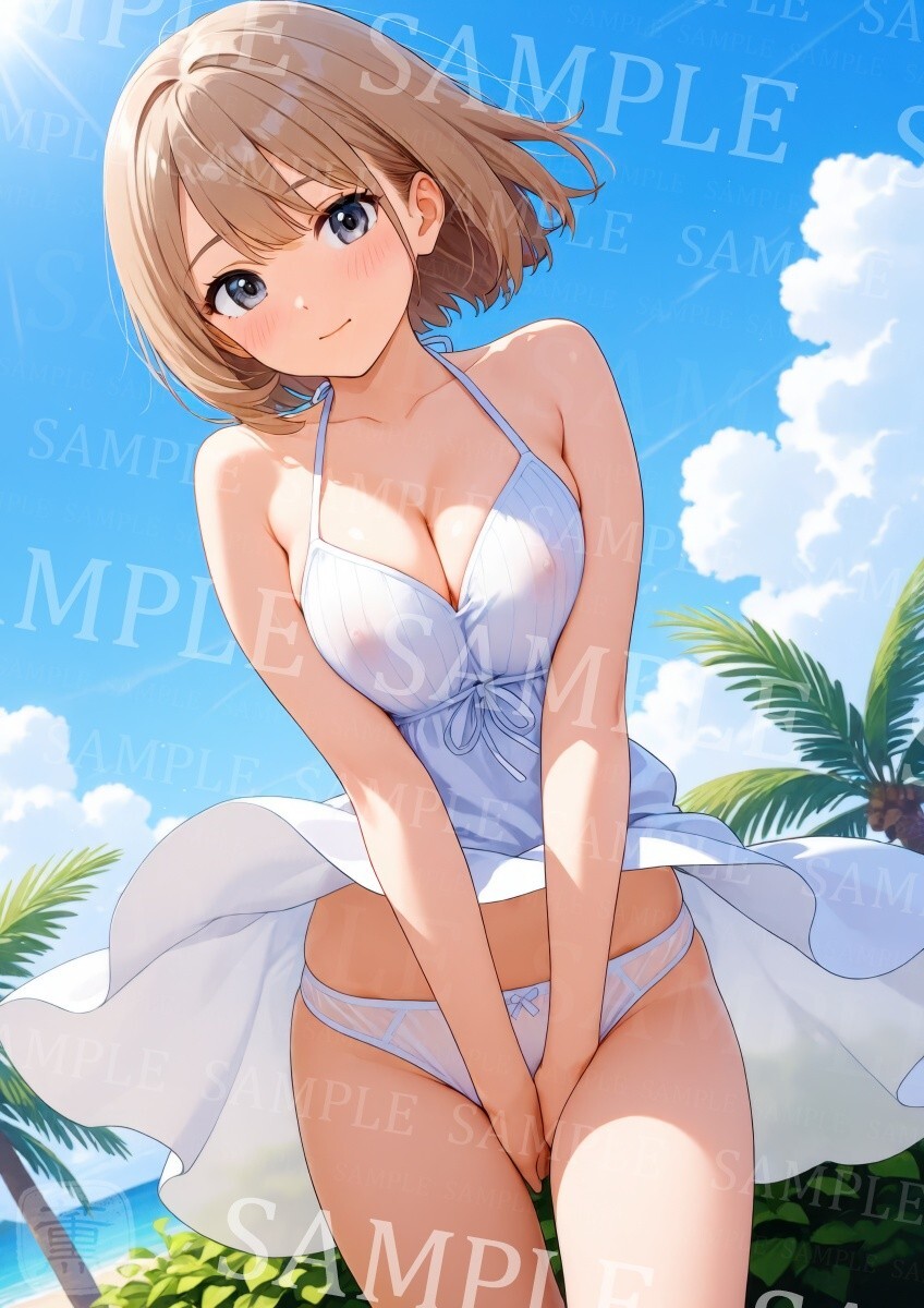 Yahoo!オークション - 6519【かおる】パンチラ 風チラ オリジナル A4 ...