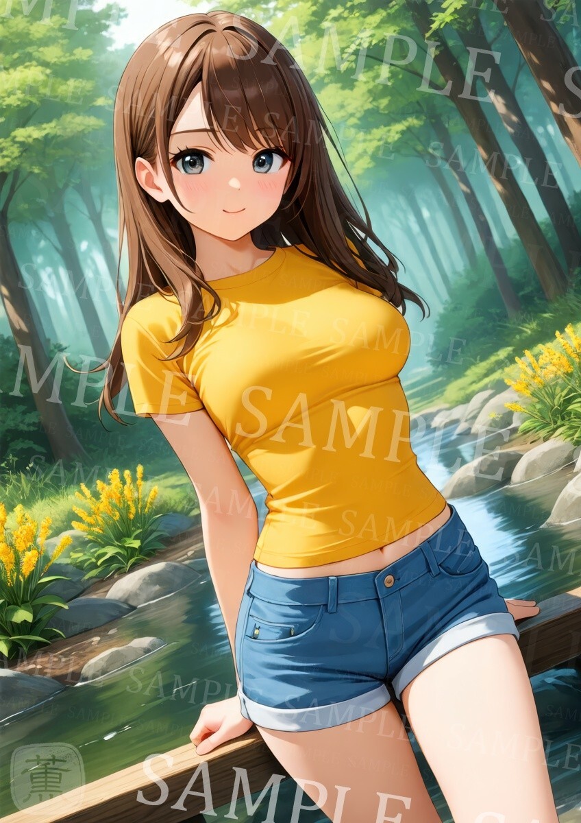 Yahoo!オークション - 7398【かおる】 オリジナル A4 ポスター 高画質 ...