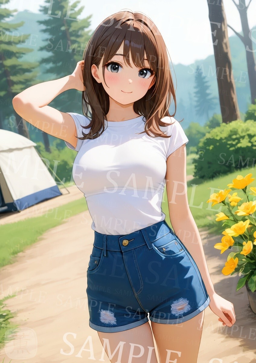 Yahoo!オークション - 7946【かおる】 オリジナル A4 ポスター 高画質 ...