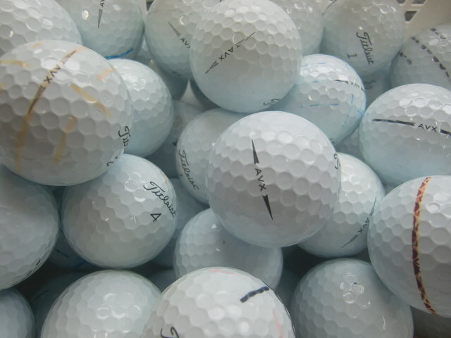 Yahoo!オークション - ロストボール タイトリスト AVX 50球