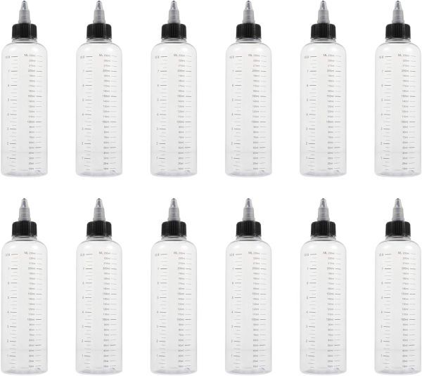 Yahoo!オークション - 目盛り付きドロッパーボトル 230ml 12本セット ...