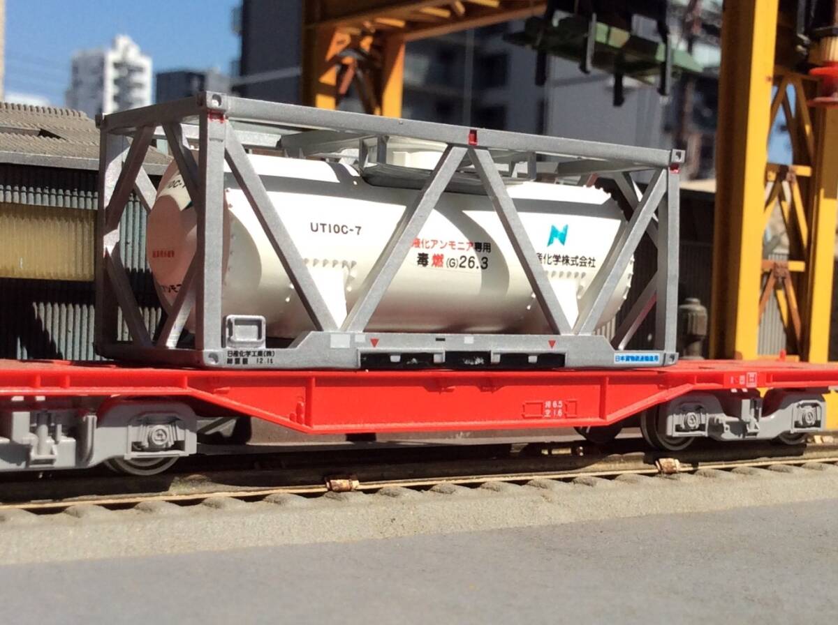 Yahoo!オークション - HO 完成品 UT10C 液化アンモニア専用タンクコン...