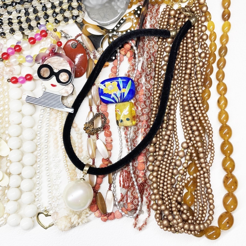 Yahoo!オークション - 【人気】アクセサリー まとめ 総重量 925g ネッ...