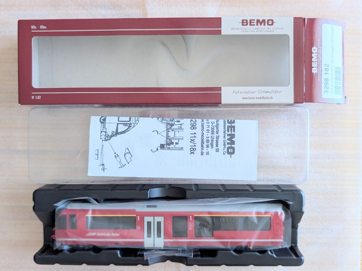 Yahoo!オークション - BEMO 3298 182 RhB 12mmゲージ 制御車