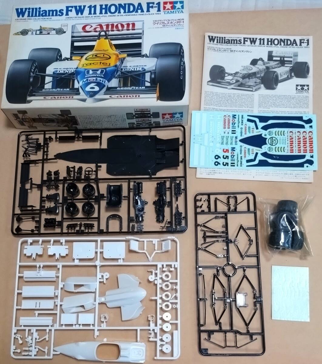 Yahoo!オークション - TAMIYA ウイリアムズホンダ FW11 希少